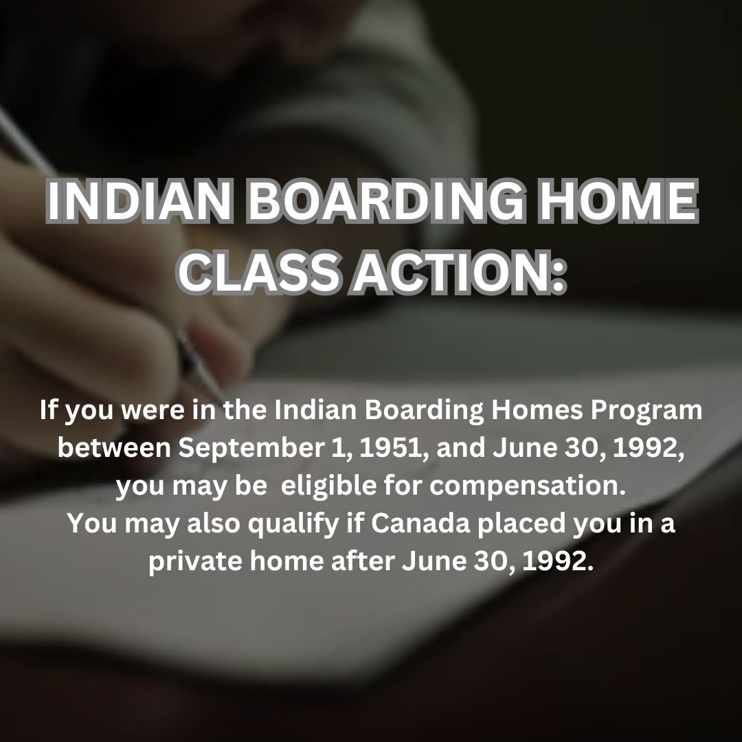 Boarding Homes Program - Compensation - Peguis First Nation
